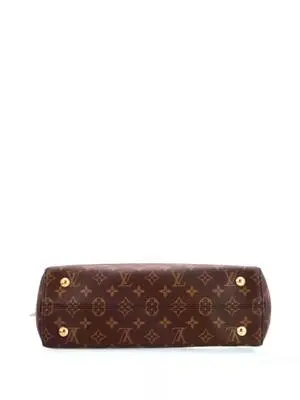 LOUIS VUITTON Venus Handbag Monogram Canvas And Leather Satchel - Brown