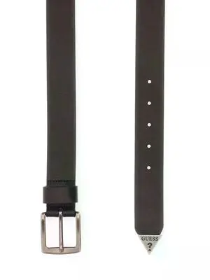 Guess Leather Logo-plaque Belt