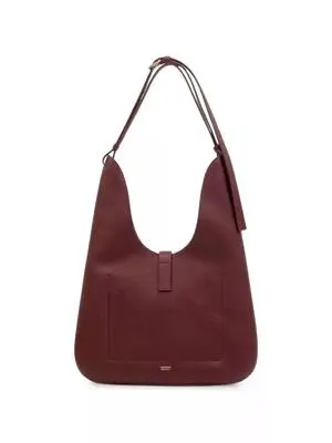TOM FORD Medium Kara T-bar Pebbled Leather Tote Bag