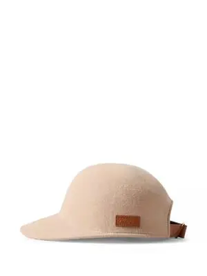 Claudie Pierlot Camel Wool Felt Cap
