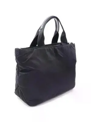 Prada 2010s Logo-plate Handbag