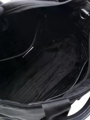 Prada 2010s Logo-plate Handbag