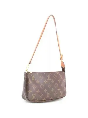 LOUIS VUITTON Monogram Canvas Pochette Accessoires Nm Clutch Bag