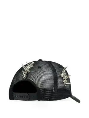 EREHWON The Dystopia Stud-embellished Trucker Cap