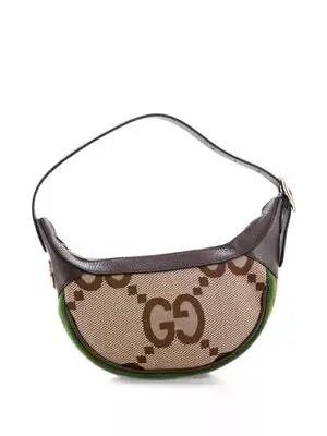 Gucci Jumbo Gg Canvas Mini Hobo Bag