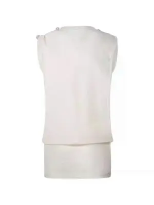 Giuseppe Di Morabito Crystal-embellished Sleeveless Mini Dress