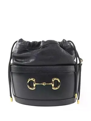 Gucci Horsebit 1955 Bucket Bag - Black
