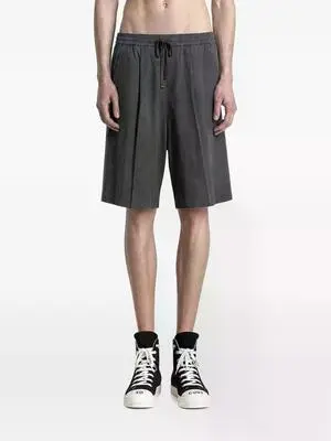 Fear Of God Cotton-twill Relaxed Drawstring Shorts - Grey