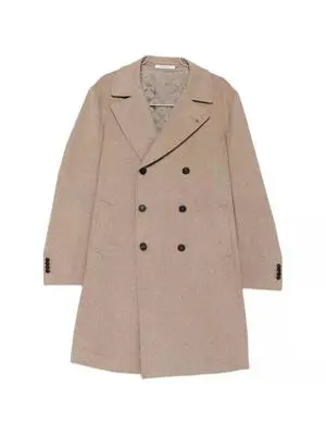 Tagliatore Double-breasted Coat - Neutrals