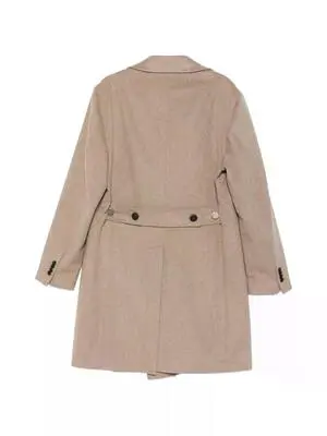Tagliatore Double-breasted Coat - Neutrals