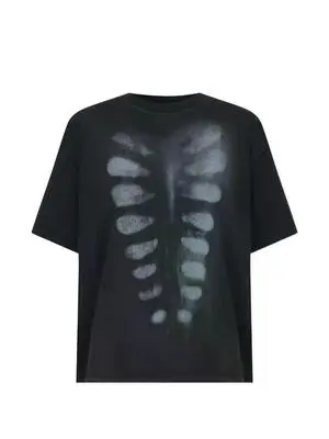 AVAVAV Skeleton-print T-shirt - Black