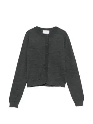DANIELE FIESOLI Button-up Crew-neck Cardigan - Grey