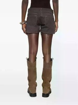 Rick Owens Raw-cut Panelled Shorts