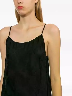 UMA WANG Velvet-effect Panelled Dress