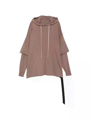 Rick Owens Tommy Hustler Double-layer Hoodie
