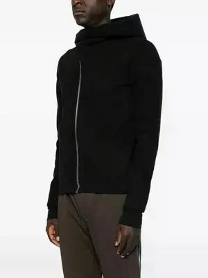 Rick Owens Asymmetric-zip Hoodie