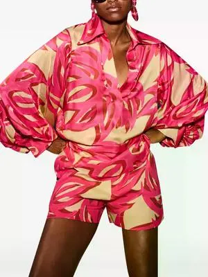 Themis Z Ismene Abstract-print Blouse