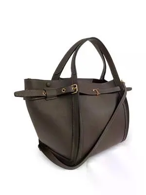 TOD'S T Signature Shopping Bag - Brown