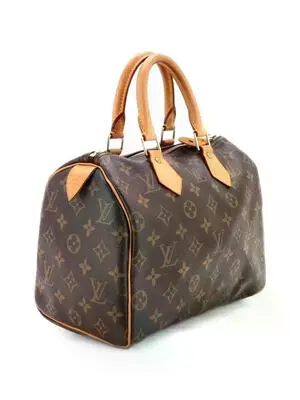 LOUIS VUITTON Speedy Handbag Monogram Canvas 25 Satchel