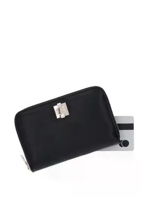 Guess Logo-plaque Zip-around Wallet