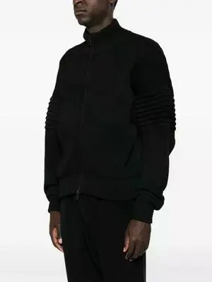 CFCL Ribbed-knit Zip-up Cardigan