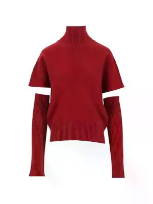 Federica Tosi High-neck Cut-out Sweater