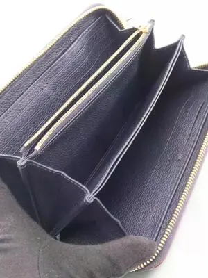 LOUIS VUITTON 2017 Monogram Empreinte Zippy Wallet