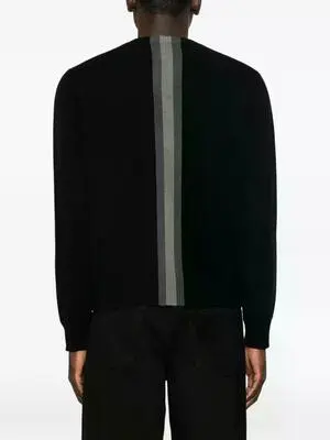 Gucci Stripe-detail Crew-neck Sweater
