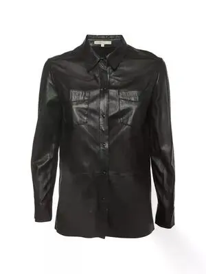 Maje Fedda Button-down Shirt Jacket