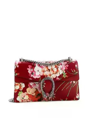 Gucci Dionysus Bag Blooms Print Leather Small Shoulder Bag