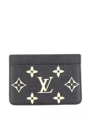 LOUIS VUITTON Bicolor Monogram Empreinte Giant Card Holder