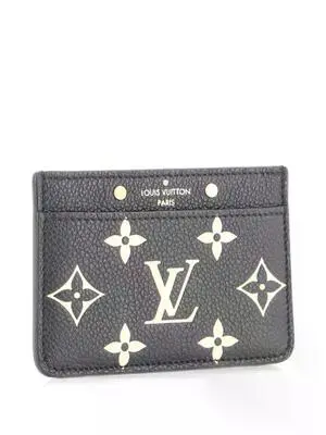 LOUIS VUITTON Bicolor Monogram Empreinte Giant Card Holder