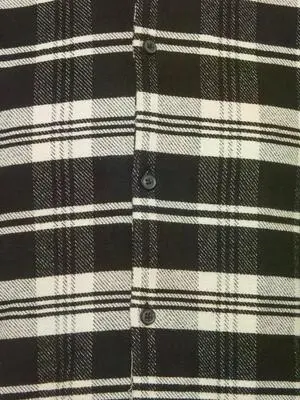 ALLSAINTS Cervino Plaid Shirt - Black