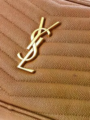 Saint Laurent Lou Camera Bag Matelasse Chevron Leather Mini Crossbody Bag