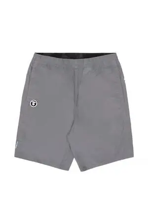 AAPE BY *A BATHING APE Moonface-embroidered Reversible Track Shorts