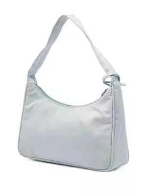 Prada 2019-2026 Mini Tessuto Re Edition 2000 Shoulder Bag - Grey