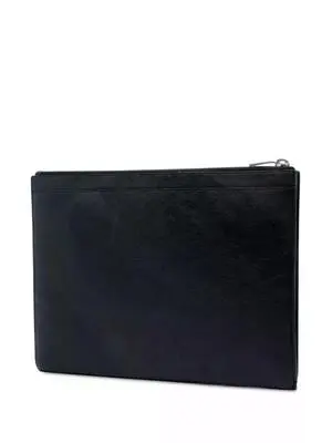Saint Laurent 2018 Studded Leather Clutch Bag