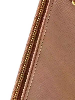 Prada Double Zip Lux Saffiano Leather Medium Tote Bag