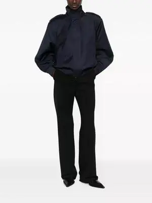 Max Mara Pressed-crease Straight-leg Trousers