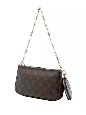 LOUIS VUITTON Monogram Multi Pochette Accessoires Satchel - Brown