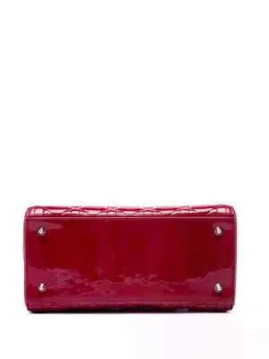 Dior 2014 Medium Patent Cannage Lady Satchel