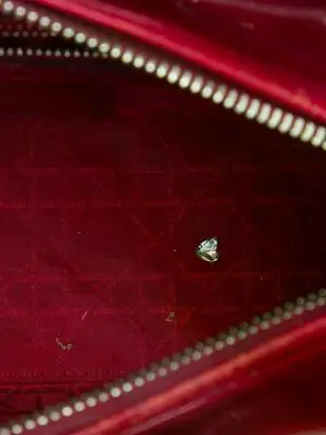 Dior 2014 Medium Patent Cannage Lady Satchel
