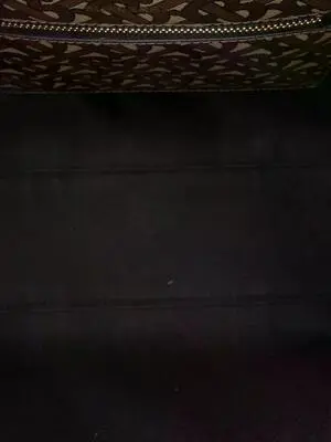 Burberry Tb Monogram E Canvas Stripe Book Tote Bag