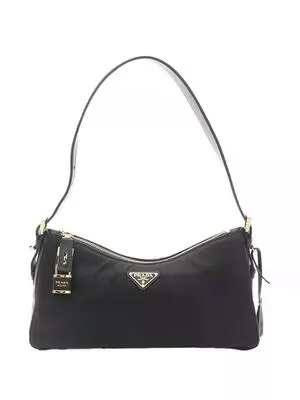 Prada 2012-2026 Tessuto Shoulder Bag - Black