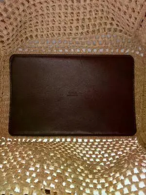 Chloé 2026 Small Raffia Embroidered Logo Iconic Tote Satchel