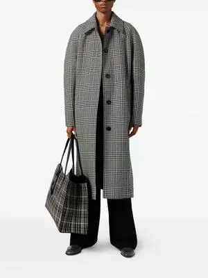 Stella McCartney Prince Of Wales Check Belted Coat