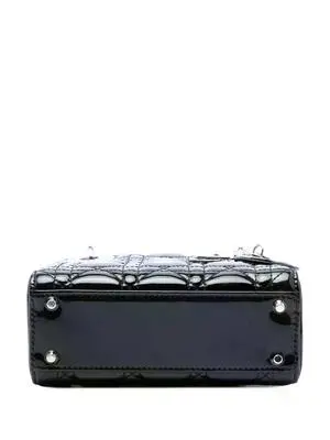 Dior 2015 Mini Patent Cannage Lady Satchel