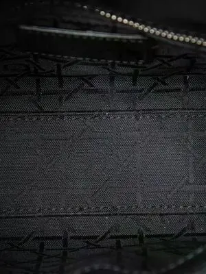 Dior 2015 Mini Patent Cannage Lady Satchel