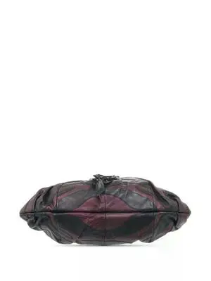 Prada 2010-2026 Nappa Mordore Ruffle Hobo Bag