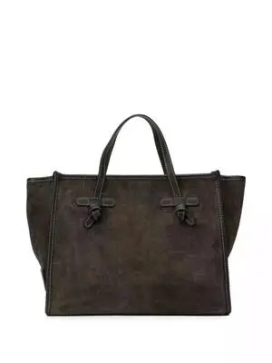 GIANNI CHIARINI Medium Miss Marcella 32 Suede-finish Tote Bag